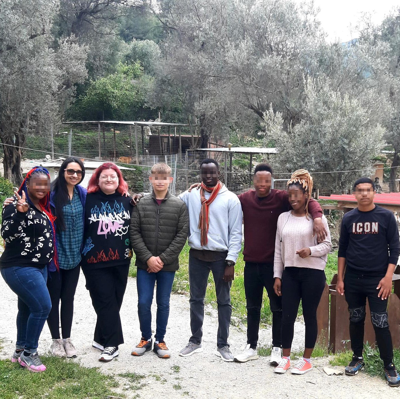 Visit to a shelter for stray dogs in Samos on the occasion of World ...